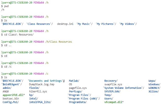 Lab Report 1 - Remote Access and FileSystem (Week 1) | cse15l-lab-reports